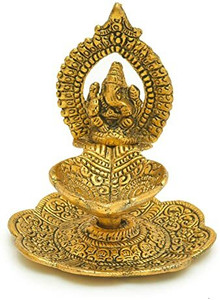 Dakshs Ganesh Ji Diya Stand for Pooja Diwali Home Temple Articles Décor ...