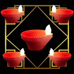 THUNDER Water Sensor Led Diyas Candle with Water Sensing Technology ...