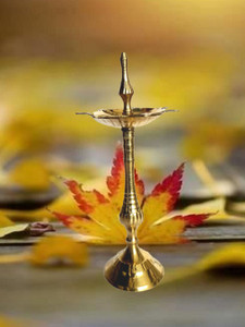 Effigy Onlinehub Ashapura Traditional Kerala Samay Long Diya pack 1 ...