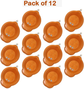 VEDRID Diwali Light Battery Operated Traditional Diya Smokeless Water ...