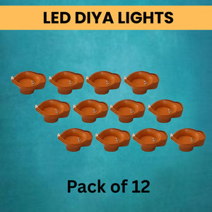 SACRO Water Sensor Diya LED Water Diyas for Diwali Home & Office Décor ...