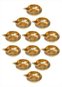 pranchi Diya Brass Table Diya Price in India - Buy pranchi Diya Brass ...