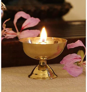 RMCG Traders Akhand Diya Oil Lamp for Pooja I Oil Lamp For Mandir ...