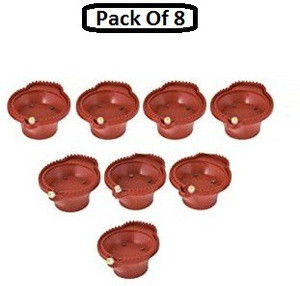 DEEPMAN Water Lit Diya Sensor E-Diya, Artificial Flameless Diya (Pack ...