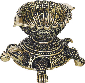 shyam antique creation 2" Tortoise Diya for Wealth Kachua Oil Deepak ...