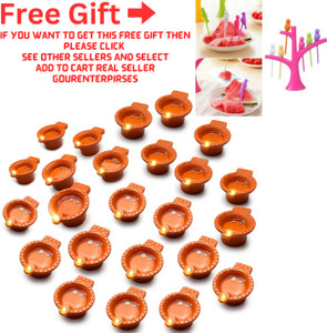 ZURU BUNCH Plastic (Pack of 12) Table Diya Set Price in India - Buy ...
