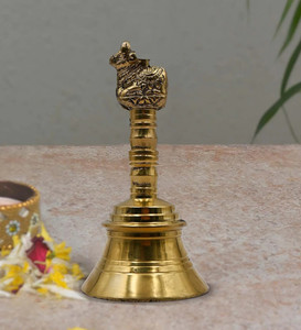 Fashion Bizz Nandi Bell | Nandi Ghanti | Bell For Pooja , Hight 4" Home ...