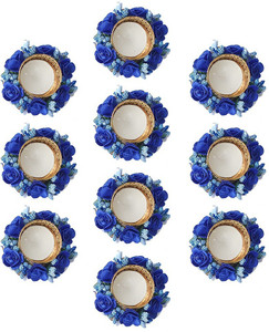 GIFT JAIPUR Diwali Home Decorative handmade Blue designer diya for ...