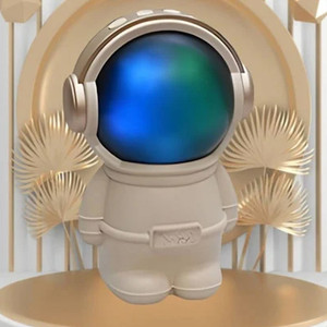 Mudo Portable Space Robot Speaker | HiFi Sound & Bluetooth with LED ...