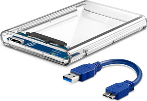 VIE Ranz USB 3.0 SATA CASE LAPTOP HARD DISK CASING TRANSPARENT Price in ...