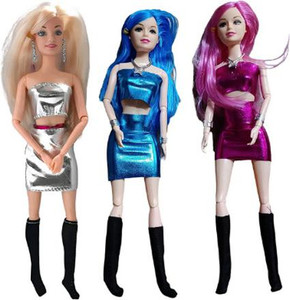 toyboyzone Toy Zone Fashion Doll with Foldable Joints Doll for Kids ...