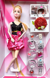 UNIQUE GIFT SHOP Sparkle doll for kids Joints Knee, Legs, Arms, Hands ...