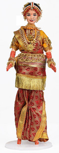 Roots & Wings Tamil Iyer South Indian Bride Collector Doll Showpiece ...