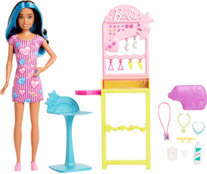 BARBIE Skipper Doll and Ear-Piercer Station with Piercing Tool ...