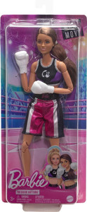 BARBIE Made To Move Career Boxer Player Doll With Uniform - Made To ...