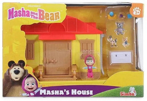 SIMBA Masha And The Bear Masha`S House Playset - Masha And The Bear ...