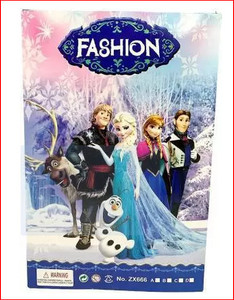 Novelty Enterprises Elsa and Prince Hans with Baby Frozen Sisters ...