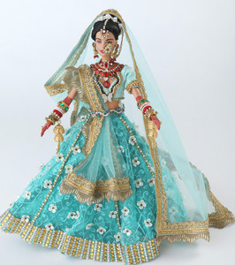 Roots & Wings Indian Hindu Tamil Chettiar Bride Collectible Desi Indian ...