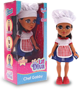 Li'l Diva Chef Gabby 13 Inch Doll|India’s First Preschool RolePlay ...