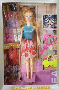 HappyBive Shine Dolls for Girl’s Surprise Moveable Doll Set with ...