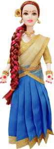 Maalona-exclusive toys Meenakshi | Indian Doll in Festival Look ...