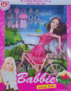 Fratelli Babbie Doll with Cycle and 3D Eyes & Made to Move Hands with ...