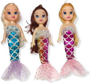 Zest4u Manku Three Magical Mermaids Doll Set - High Quality Dolls -Gift ...