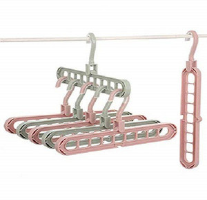 KRAZE 9 Hole, 360º Rotatble Space saving Magic Hanger HG1178 Door ...
