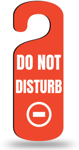 Sonsky Do Not Disturb Door Knob Sign| Door Hanger Price in India - Buy ...