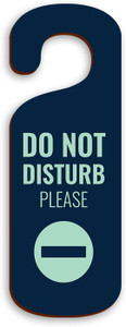 Sonsky Durable 'Do Not Disturb' Sign - Ensures No Interruptions at Home ...