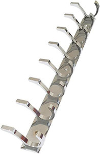 SMW Pack of 1 Stainless Steel SC-Premium Dual Edge -8 PIN Cloth Hanger ...