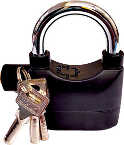 Wild Panda Stainless Steel Heavy duty padlock with alarm function Smart ...