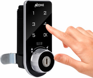 OZONE Zinc Alloy Metallic Electronic locks Price in India - Buy OZONE ...