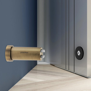 Plantex (APS-1117-Brass Antique) Magnetic Door Stopper Wall Mounted ...