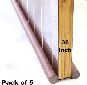 CREMPIRE Pack of 5, 36 Inches Magic Door Draft Stopper Adjustable ...