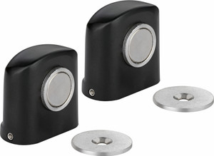LAPO Magnetic Door Stopper/Floor Mounted Door Stop Holder Magnet - Pack ...