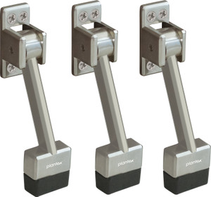 Plantex Heavy Duty 5 inch Kick Down Door Stopper with Strong Rubber ...