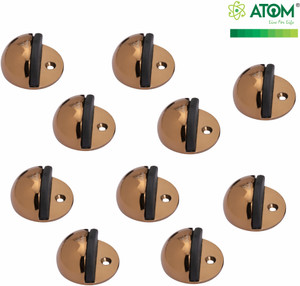 ATOM Pack of 10, (DS-D-STOPPER-RG) Premium Floor Mounted Door Stopper ...