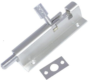 vrajraj Aluminium Marble Tower Bolt/Sliding Latch Lock/SuperMarble (6 ...