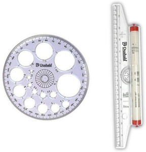 DUSHALA Pro circle, Roller scale for Engineering drawing / Professional ...