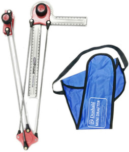 DUSHALA Mini drafter (Red) for Engineering drawing / Professional ...