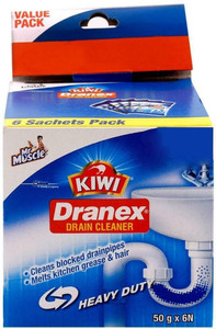 Kiwi Drainex cleaner pack of 6 Powder Drain Opener Price in India - Buy ...