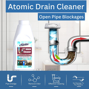 ATOMIC Drainage Cleaner Powder, Clog Remover, Drainage Block Remover ...