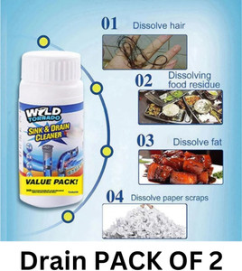 SAMARPAN ENTERPRISE Sink Drain Cleaner Powder Clog Block Remover, Anti ...