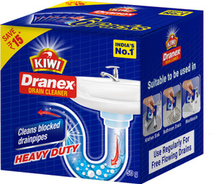 Kiwi Dranex Drain Cleaner, Removes Clogs & Blockages in Just 30 Minutes ...