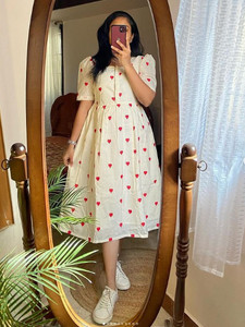 MUHANA Women A-line White Dress - Buy MUHANA Women A-line White Dress ...