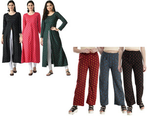 KAVYA Women A-line Multicolor Maxi/Full Length Dress - Buy KAVYA Women ...