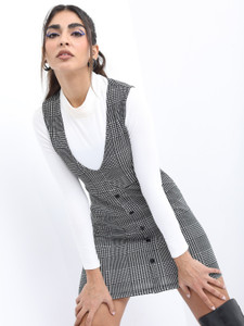 Awala Women A-line White Dress - Buy Awala Women A-line White Dress ...