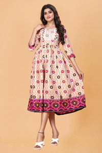 unity luxure Women Gown Multicolor Dress - Buy unity luxure Women Gown ...