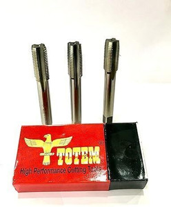 TH1 Totem HSS Tap Set For Threading 5MM(5 X 0.8)Set Of 3 Pieces Silver ...